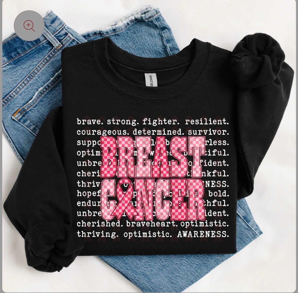 Checkered Breast Cancer – Shawberry Boutique