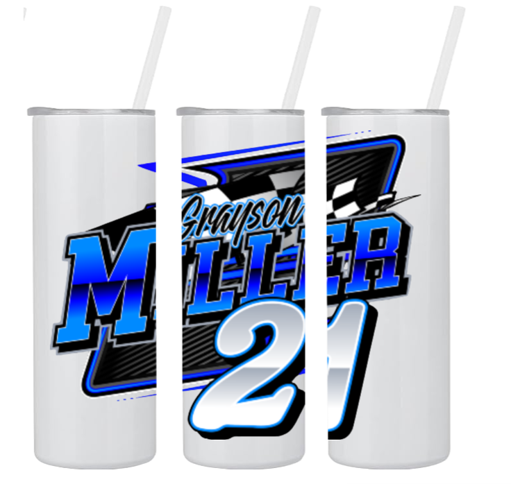Grayson 21 Racing Tumbler – Shawberry Boutique