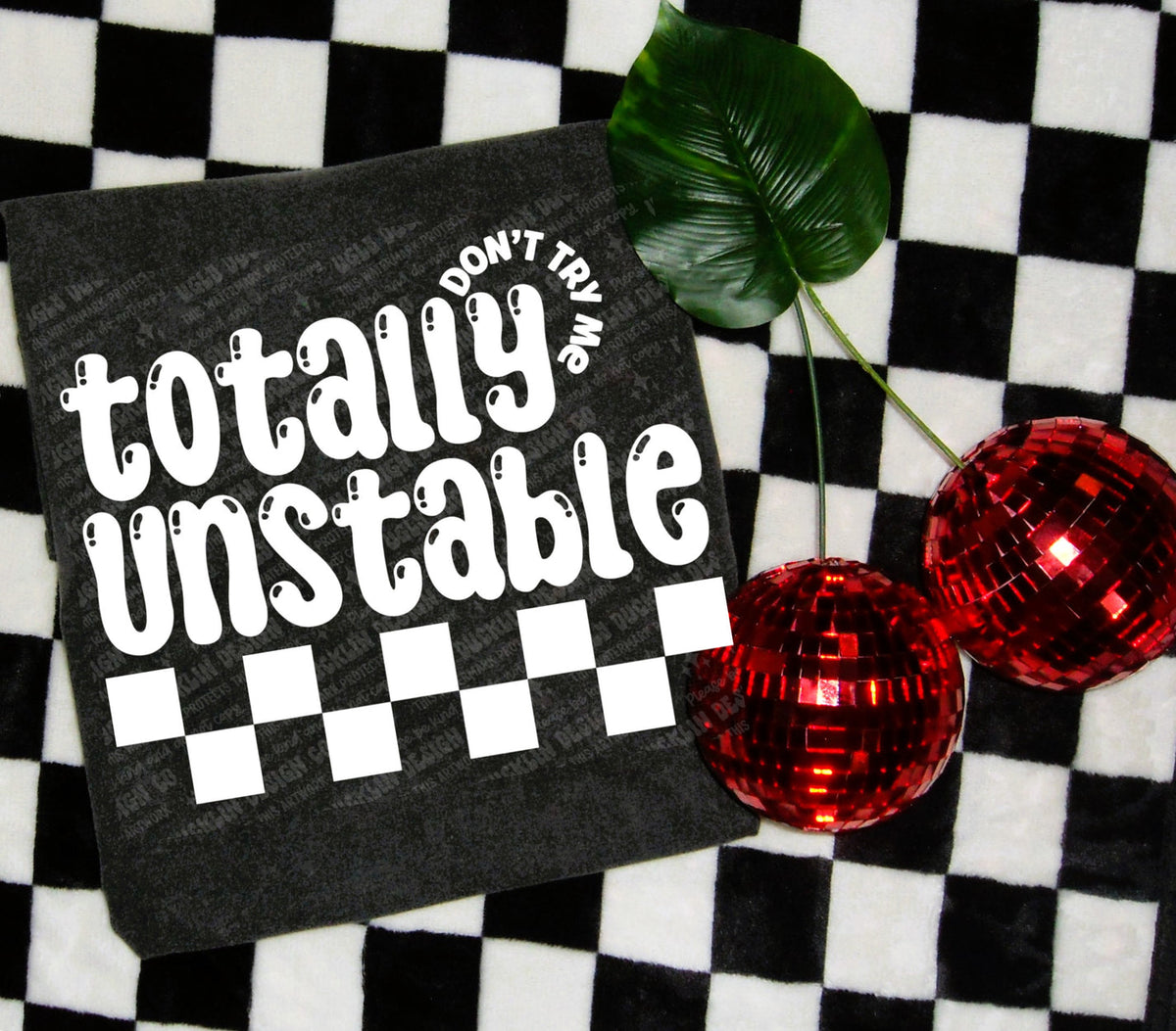 Unstable- white font – Shawberry Boutique