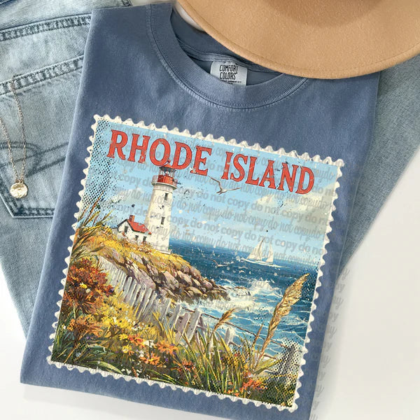 Vintage Stamp States- Rhode Island – Shawberry Boutique