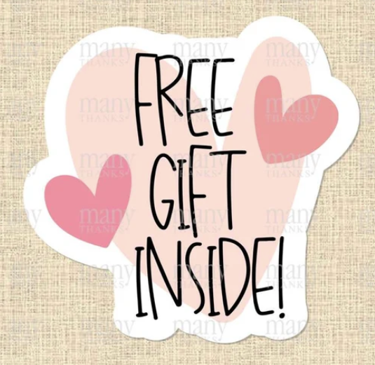 Free Gift Inside Sticker Sheet – Shawberry Boutique