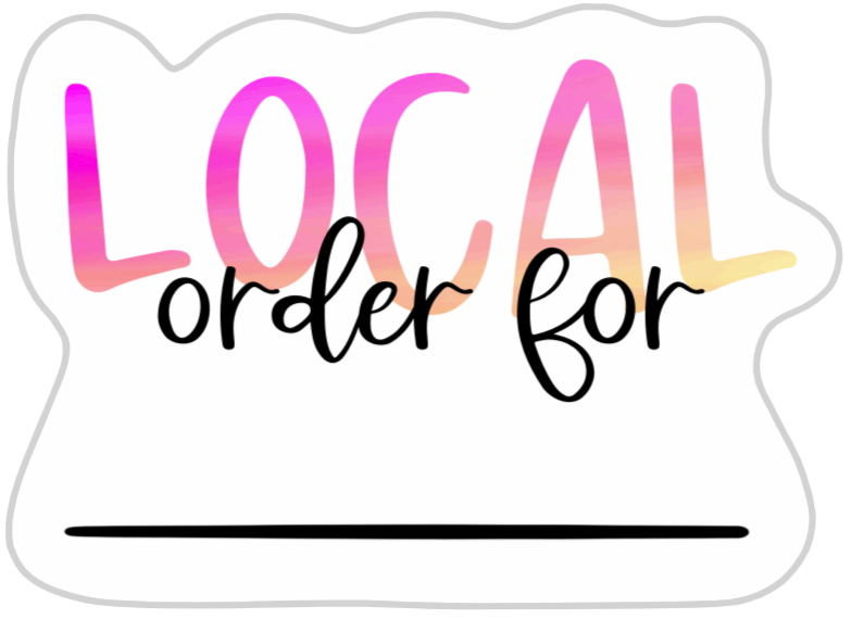 Pink Ombre Local pickup for: stickers – Shawberry Boutique